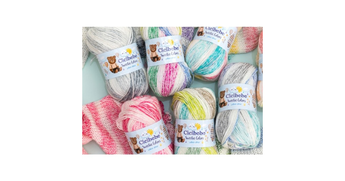 Cicibebe Sweetie Colors fonalak - Papatya fonalak - Fonal és minden ami ...