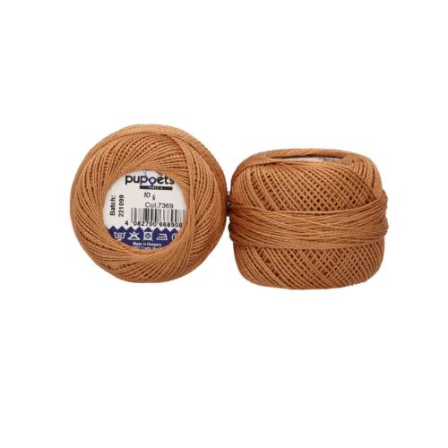 Puppets perlé 8 hímzőcérna - drapp # MEZ-7369 - Mez - Fonal és minden ...